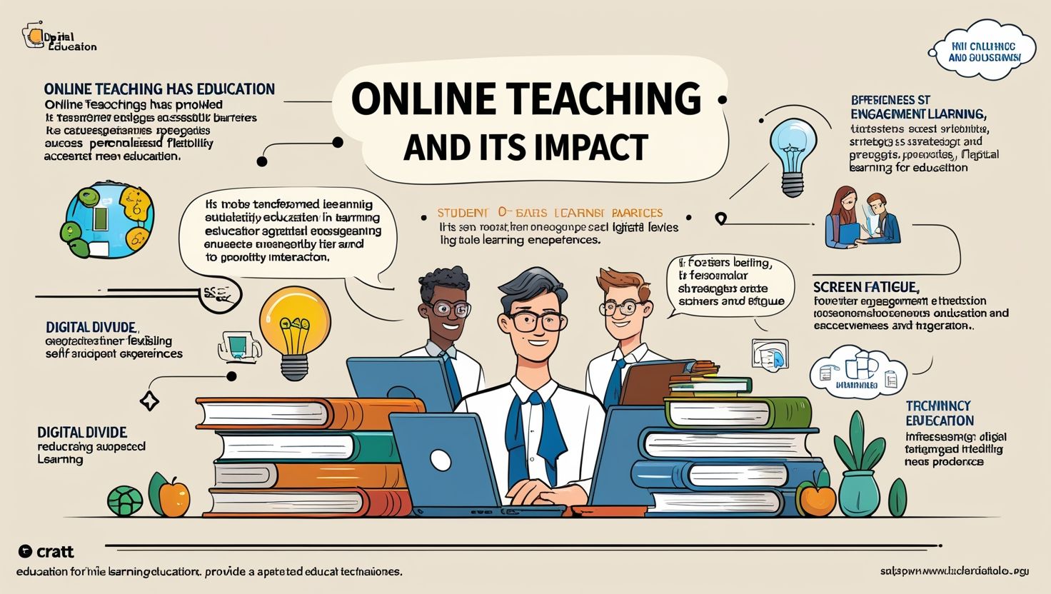 Online teaching and its impact - Teacher's Guide