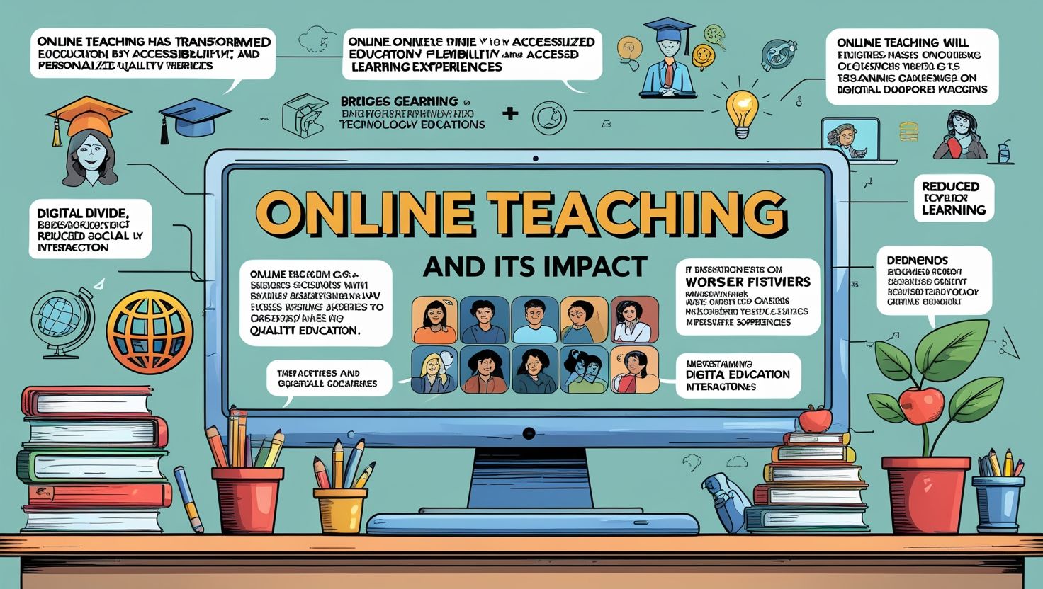 Online teaching and its impact - Teacher's Guide