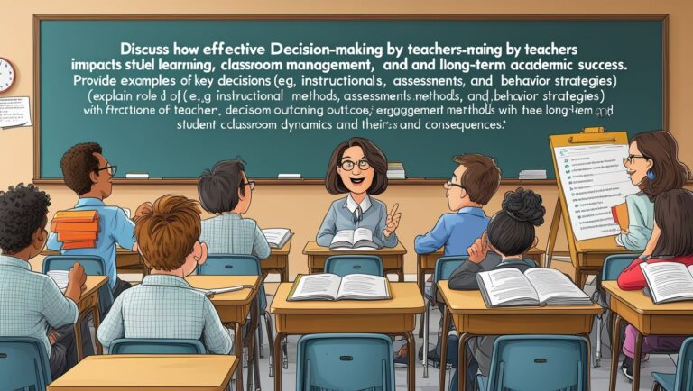 Impact of Decision Making in Teaching - Teachers Guide