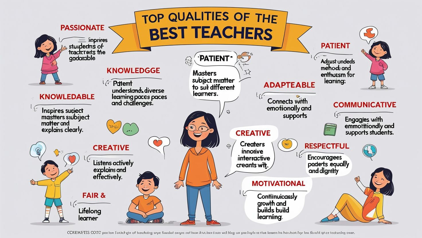Top Qualities of best Teacher - Teacher's Guide