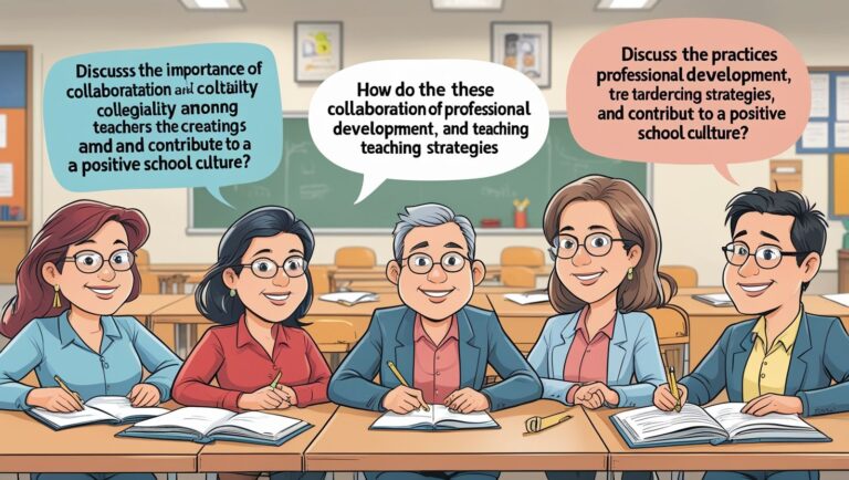 Collaboration and Collegiality Among Teachers - Teachers Guide