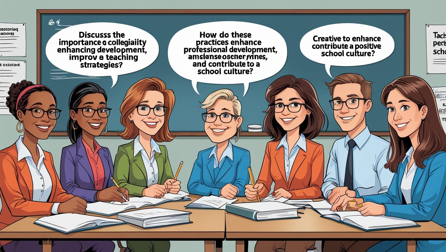 Collaboration and Collegiality Among Teachers - Teacher's Guide