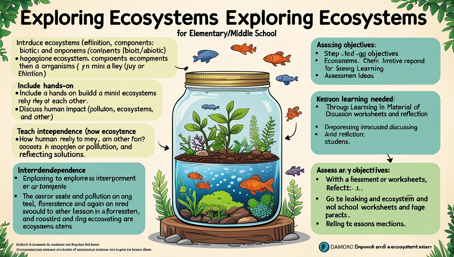 Exploring Ecosystems: A Mini Lesson Plan - Teachers Guide
