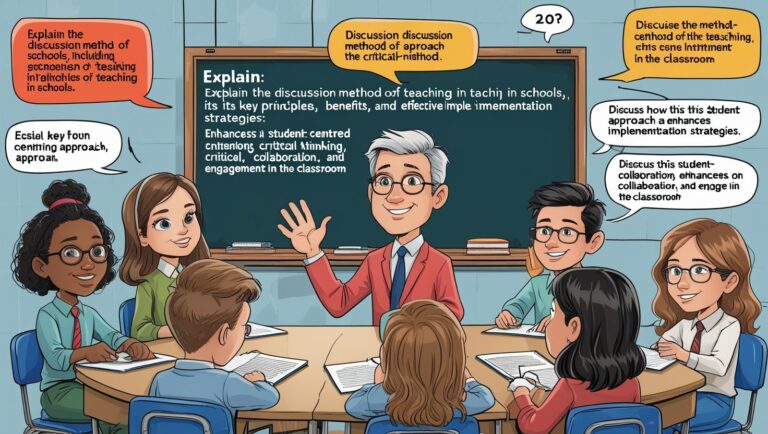 The Discussion Method of Teaching in Schools - Teacher's Guide