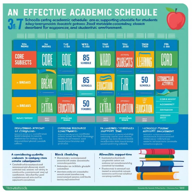 An Academic Schedules for Schools - Teacher's Guide