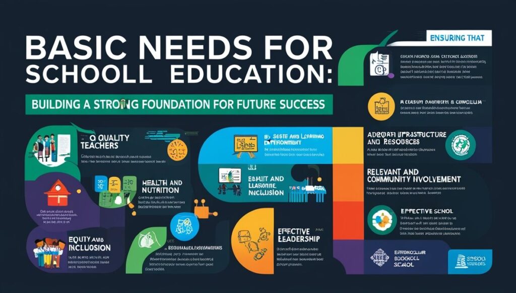 Basic Needs for School Education - Teacher's Guide