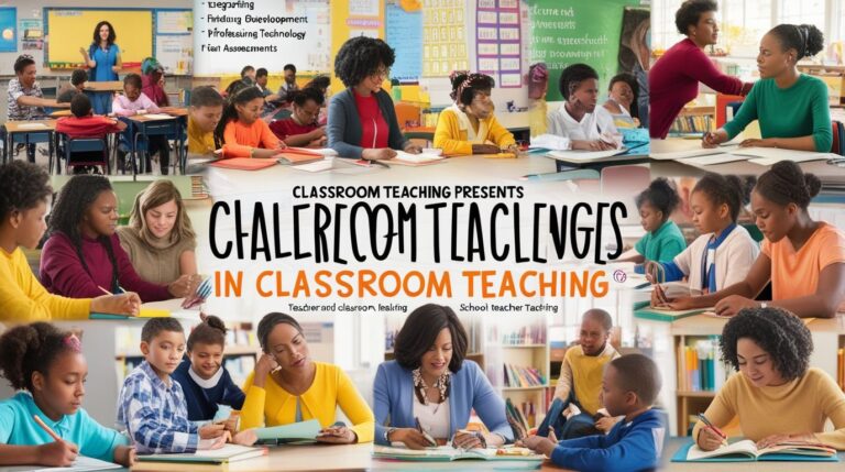 Challenges in Classroom Teaching - Teacher's Guide