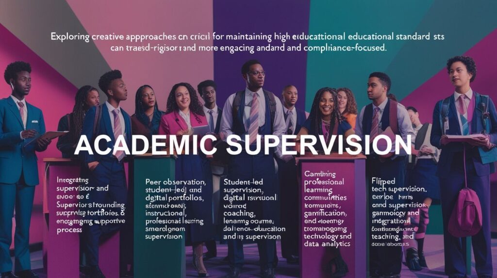 Creative Ways of Academic Supervision in Schools - Teacher's Guide