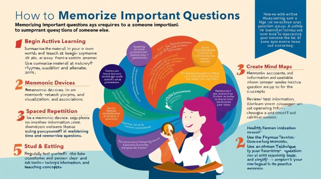 How to Memorize Important Questions - Teacher's Guide