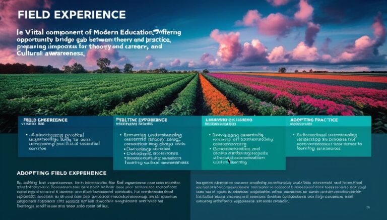The Role of Field Experience in Learning - Teachers Guide