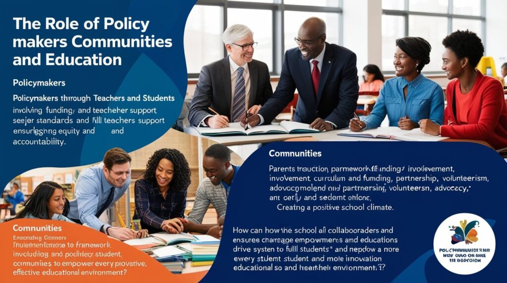 The Role of Policymakers and Communities in Education - Teacher's Guide