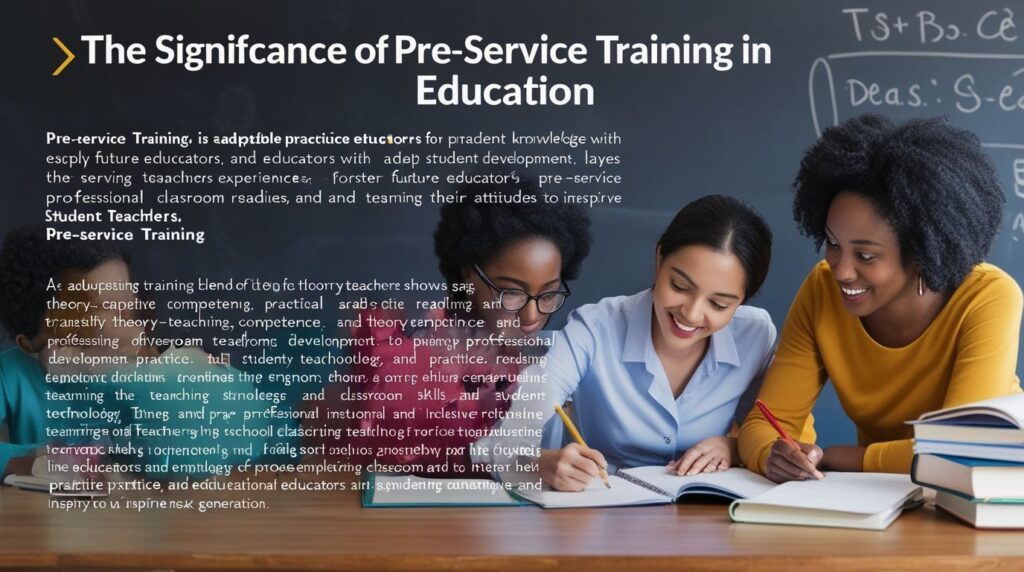The Significance of Pre-Service Training in Education - Teachers Guide