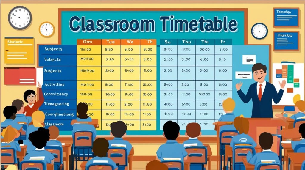 The Importance and Role of Classroom Timetables - Teacher's Guide