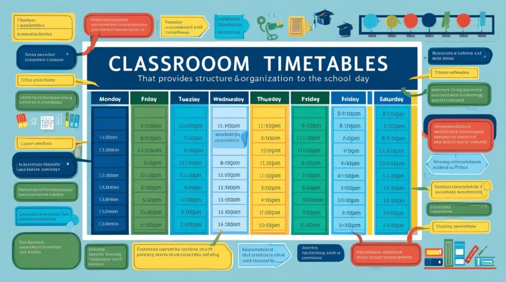 The Importance and Role of Classroom Timetables - Teacher's Guide