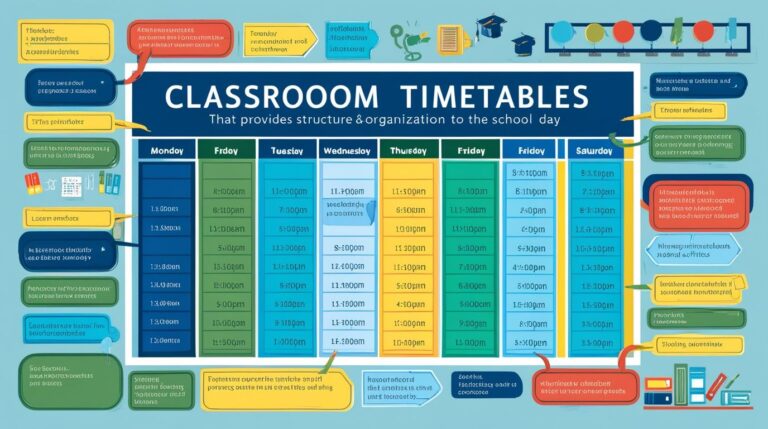 The Importance and Role of Classroom Timetables - Teacher's Guide