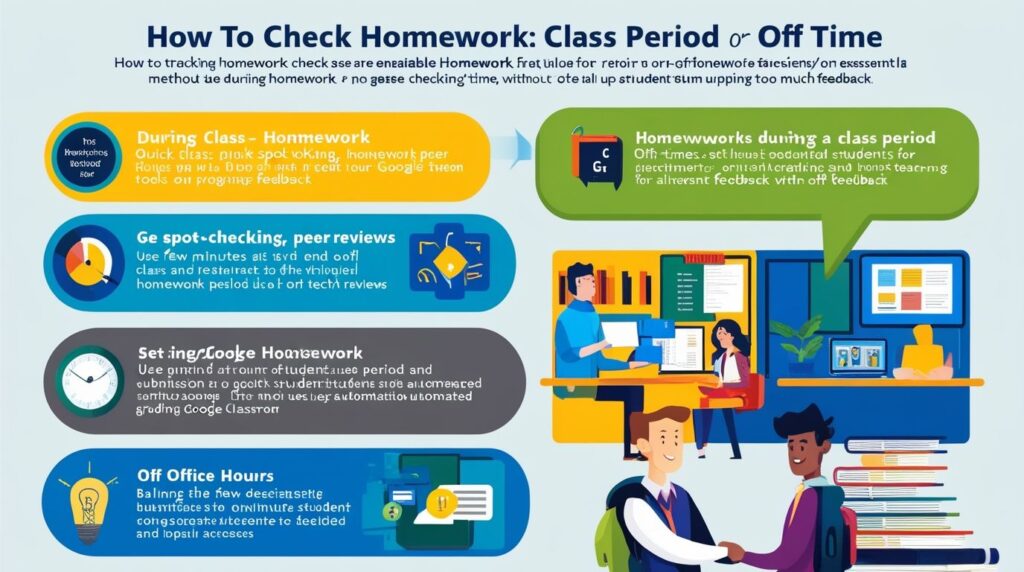 How to Check Homework During Class Period or Off Time - Teacher's Guide