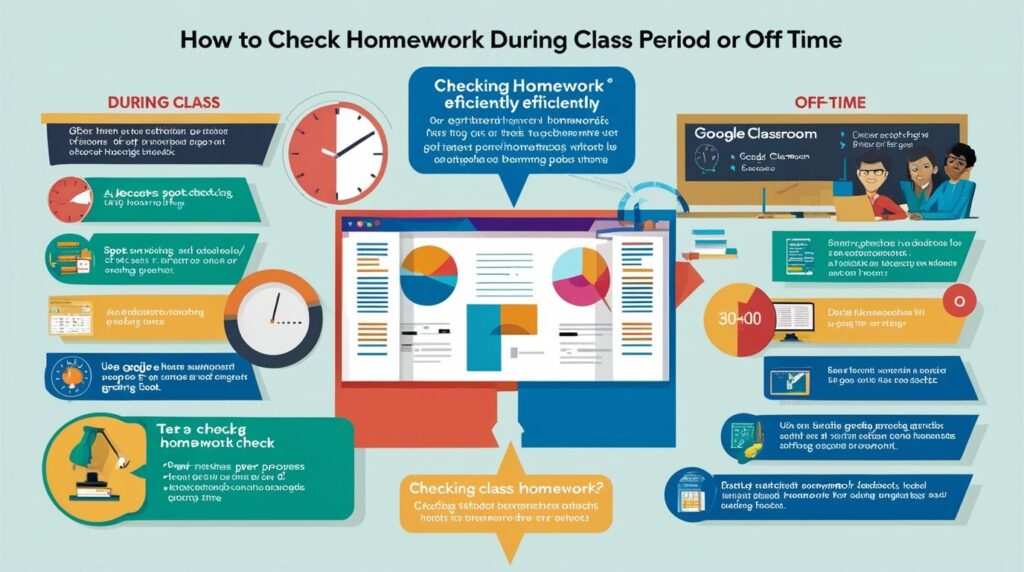 How to Check Homework During Class Period or Off Time - Teacher's Guide