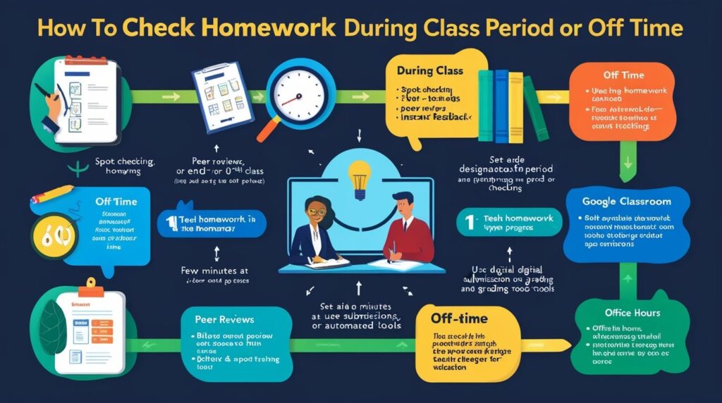How to Check Homework During Class Period or Off Time - Teacher's Guide