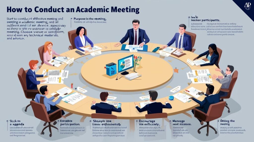 How to Conduct an Academic Meeting - Teacher's Guide