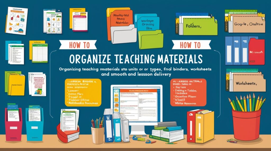 How to Organize Teaching Materials - Teacher's Guide