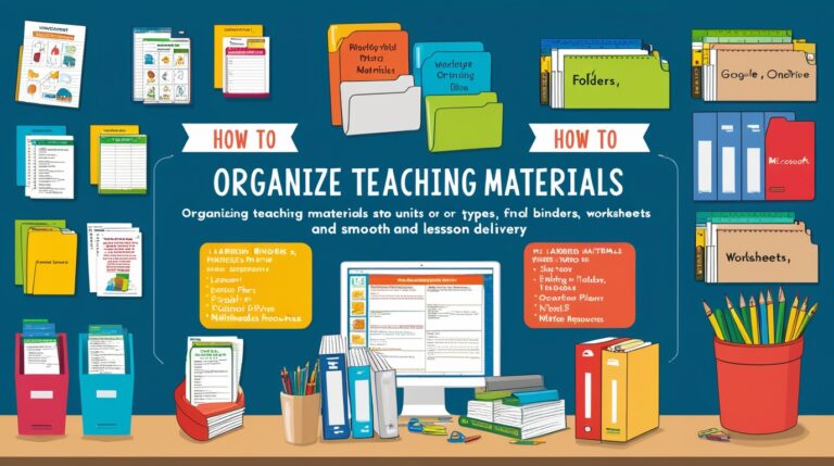 How to Organize Teaching Materials - Teacher's Guide
