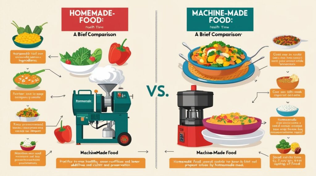Homemade vs. Machine-made Food - Teacher's Guide