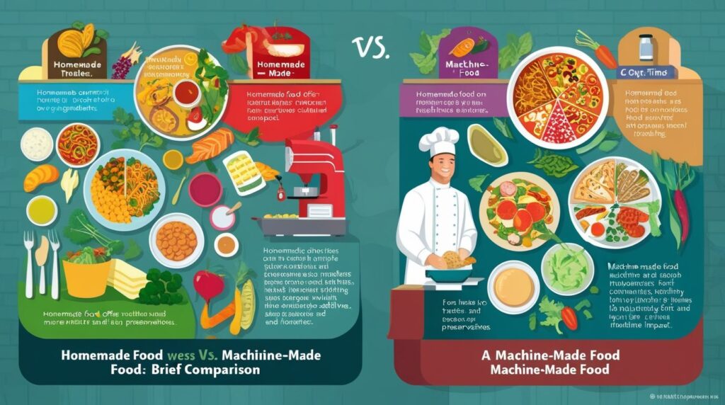 Homemade vs. Machine-made Food - Teacher's Guide
