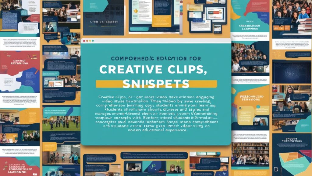 Impact of Creative Clips in Education - Teacher's Guide