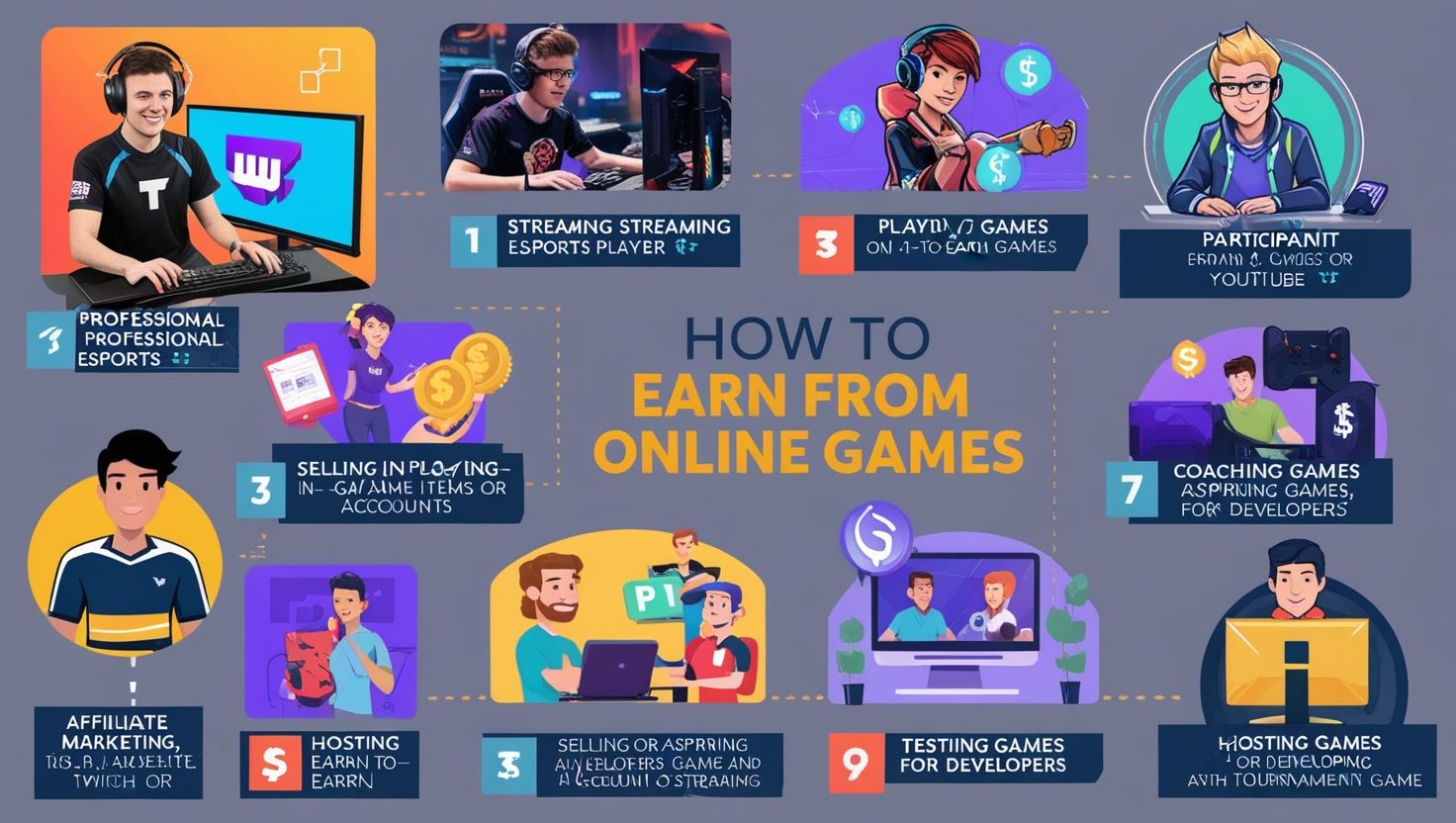 How to Earn from Online Games - Teacher's Guide