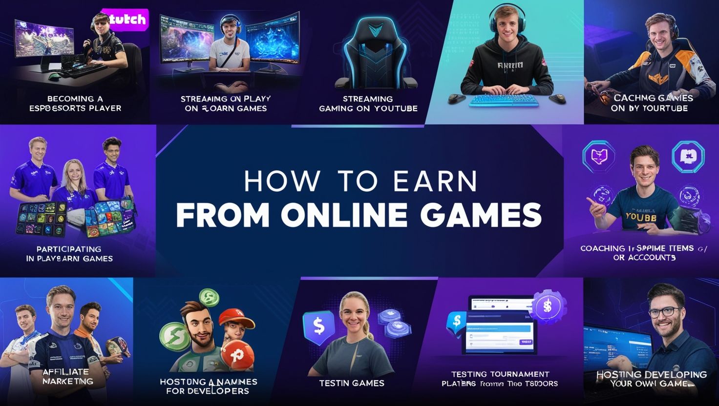 How to Earn from Online Games - Teacher's Guide
