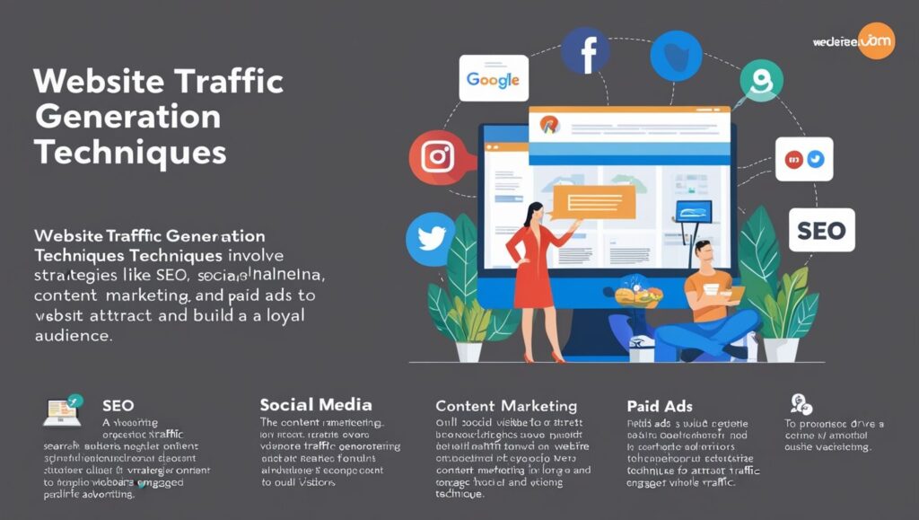 Website Traffic Generation Techniques - Teacher's Guide