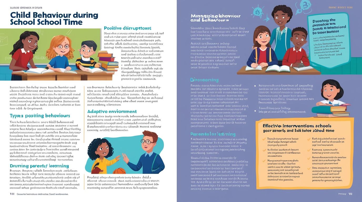 Child Behaviour During School Time - Teacher's Guide