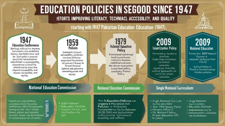 Education Policies in Pakistan Since 1947 - Teacher's Guide