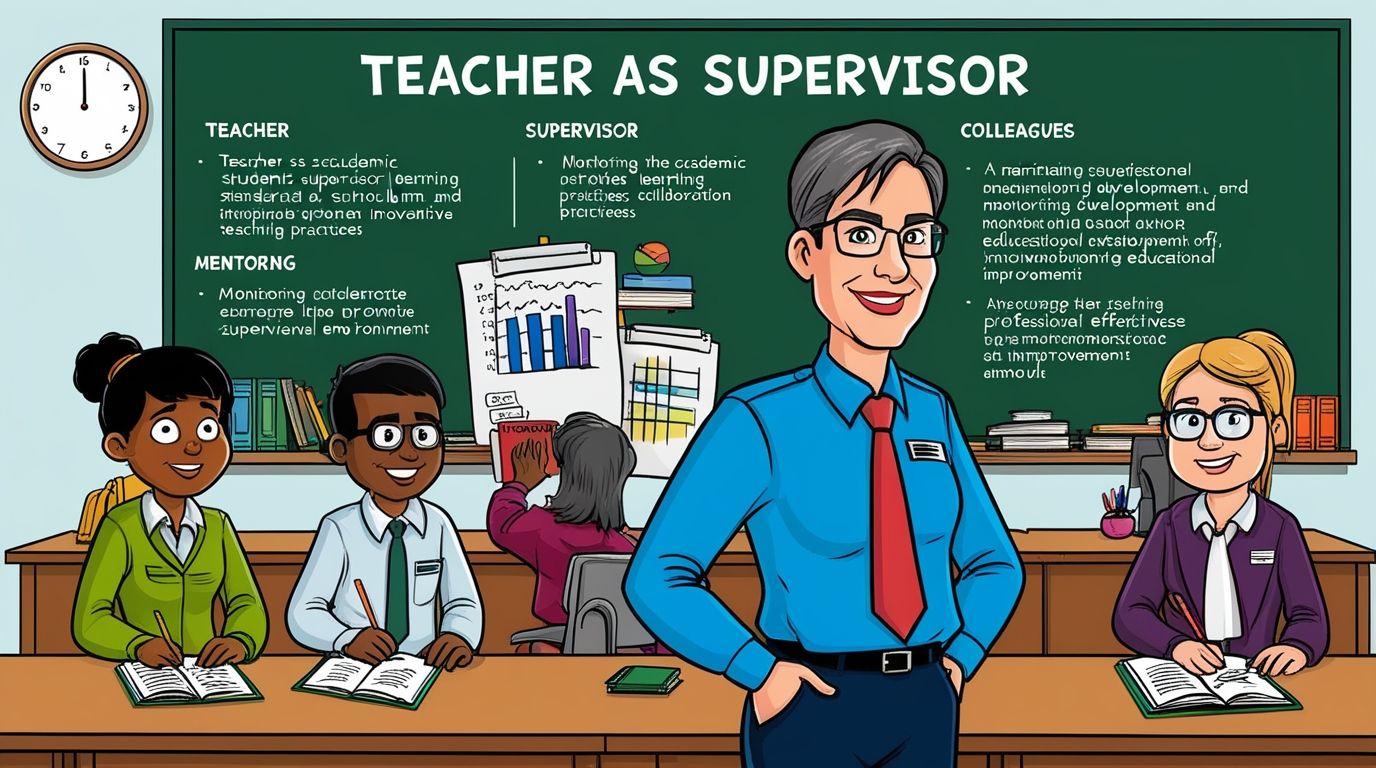 Teacher as Supervisor in a School - Teacher's Guide