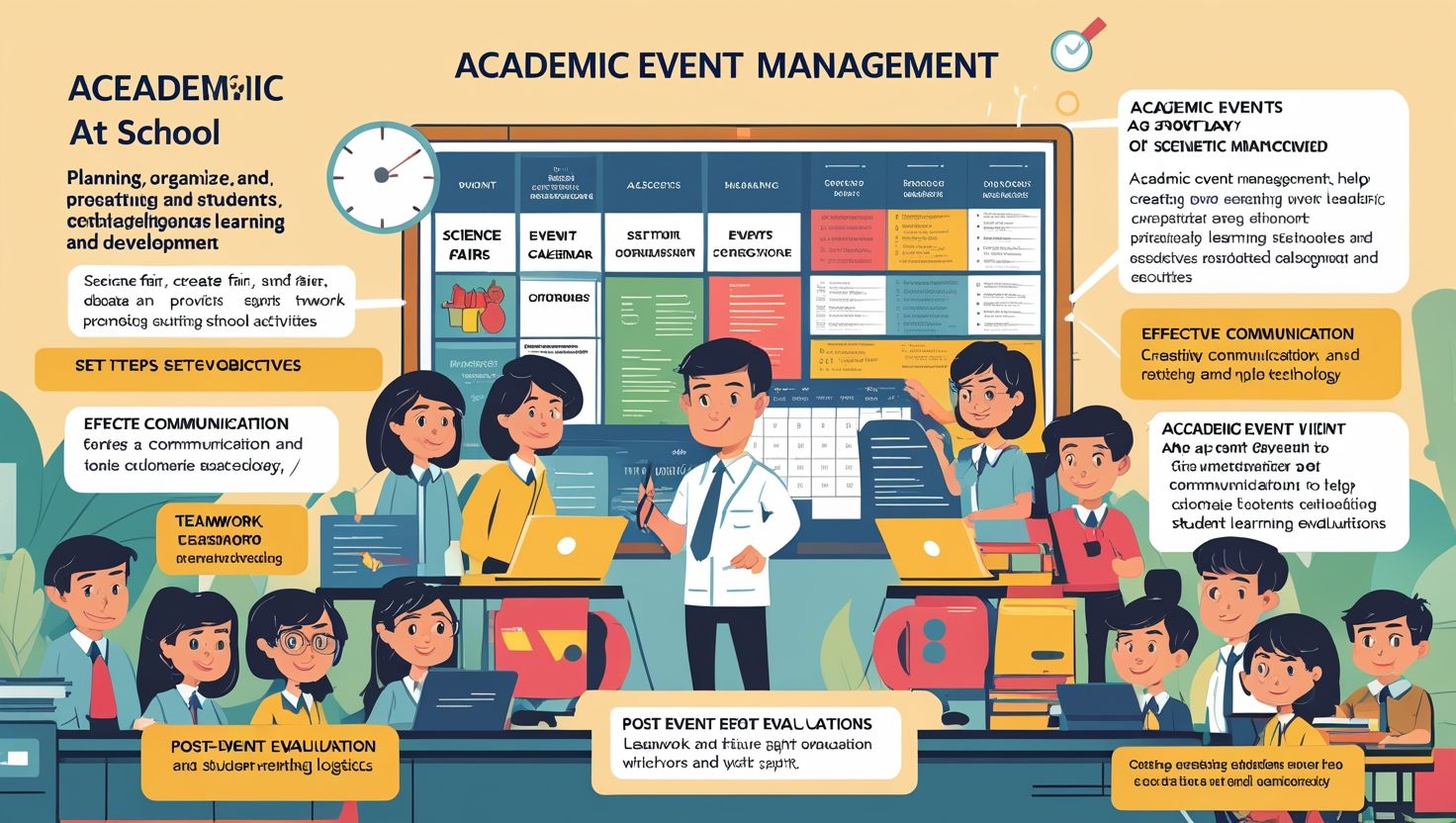Academic Event Management at School - Teachersguide