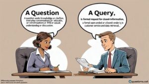 Differentiation Between Question and Query - Teacher's Guide