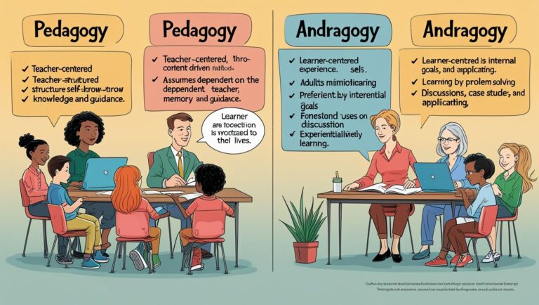 Pedagogy vs. Andragogy in Teaching and Learning - Teacher's Guide