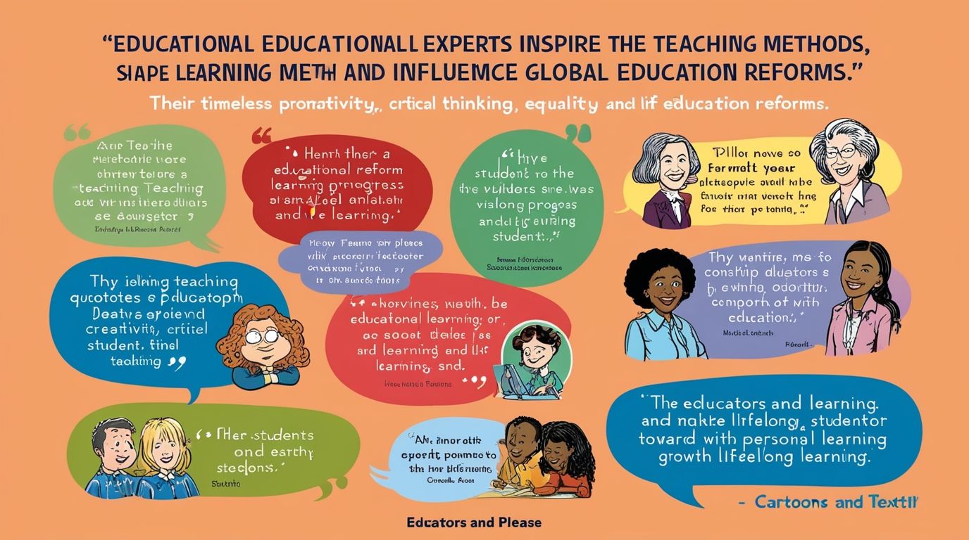 Quotations by Educational Experts and Their Impact - Teacher's Guide
