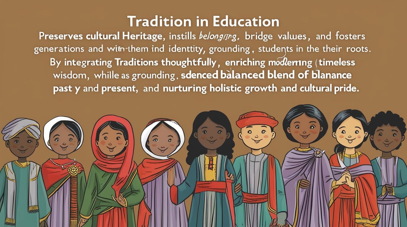The Importance of Tradition in Education - Teacher's Guide