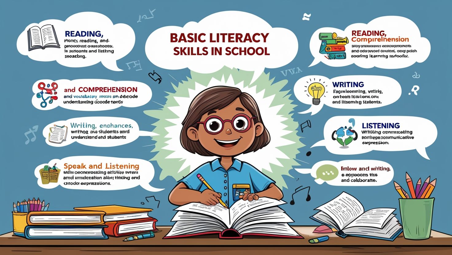 Basic Skills of Literacy in a School - Teacher's Guide