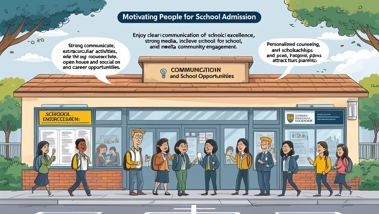 How to Motivate People for Admission in a School - Teacher's Guide