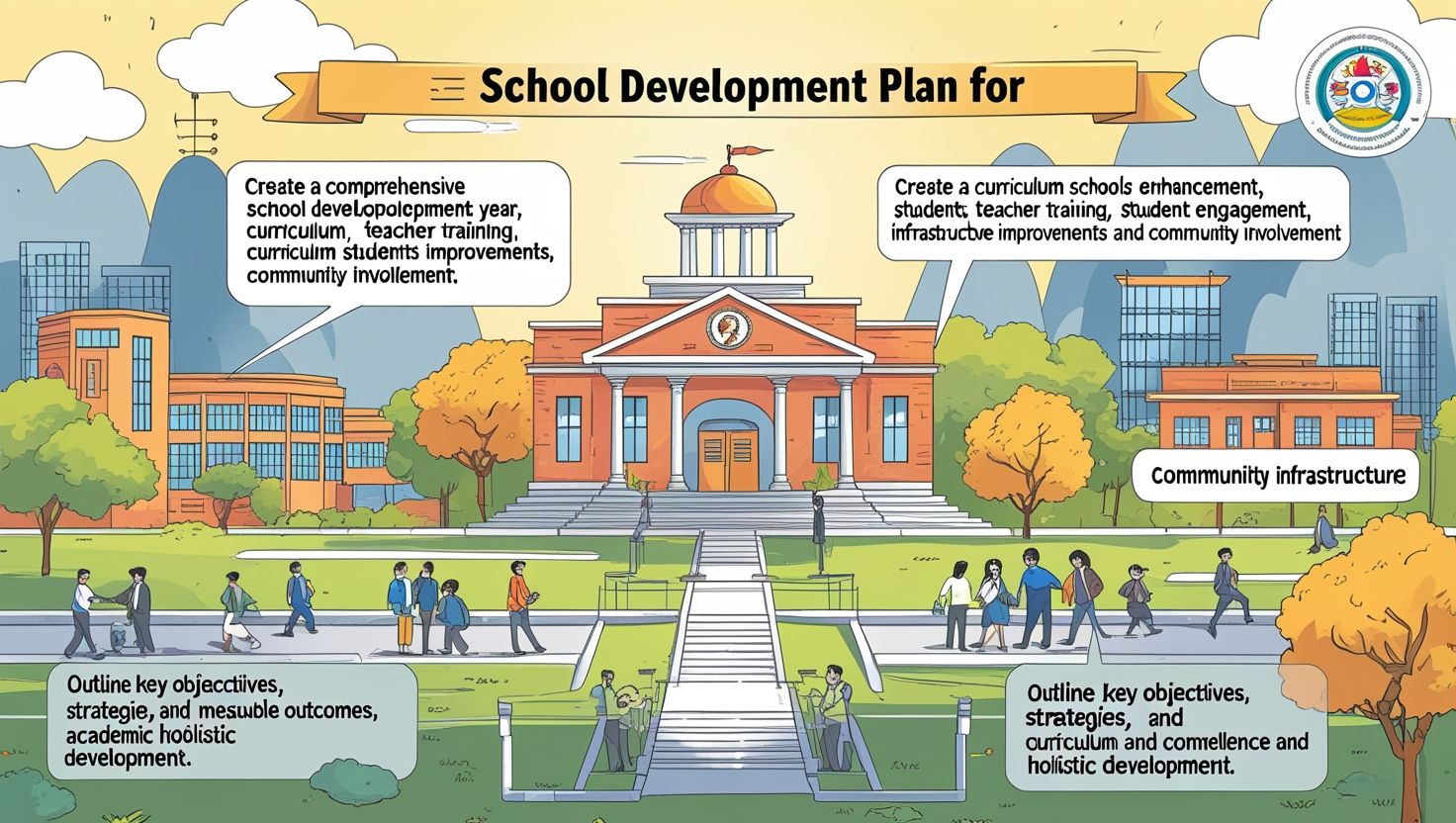 School Development Plan for the New Academic Year - Teacher's Guide