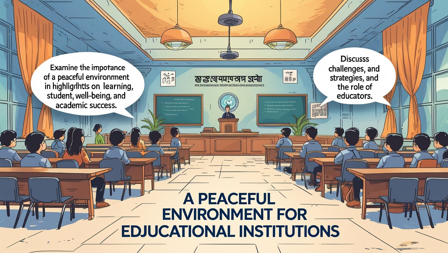 A Peaceful Environment for Education in Educational Institutions - Teachers Guide