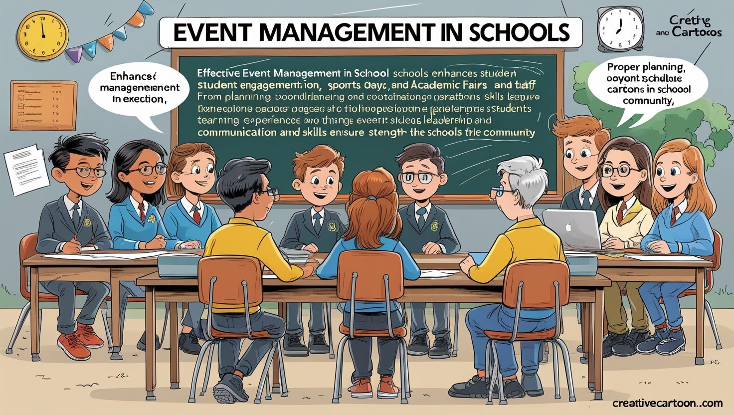Event Management in Schools - Teacher's Guide