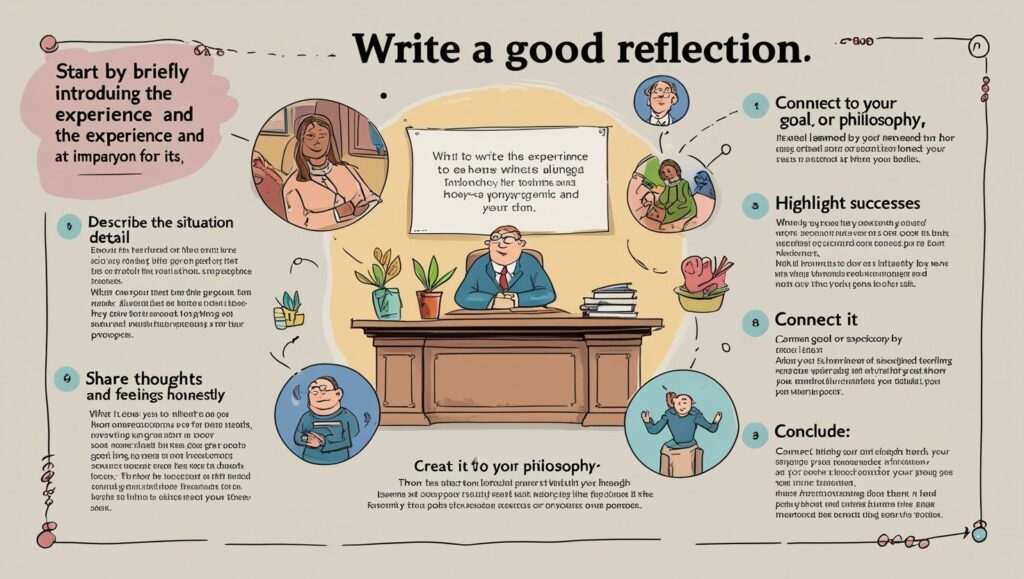 How to write a good reflection - Teacher's Guide
