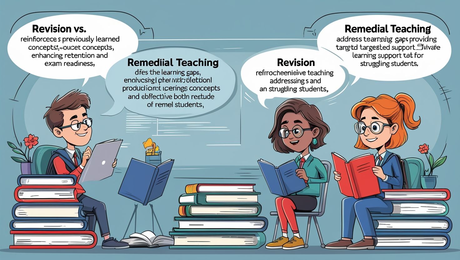 Revision vs. Remedial Teaching in Education - Teacher's Guide