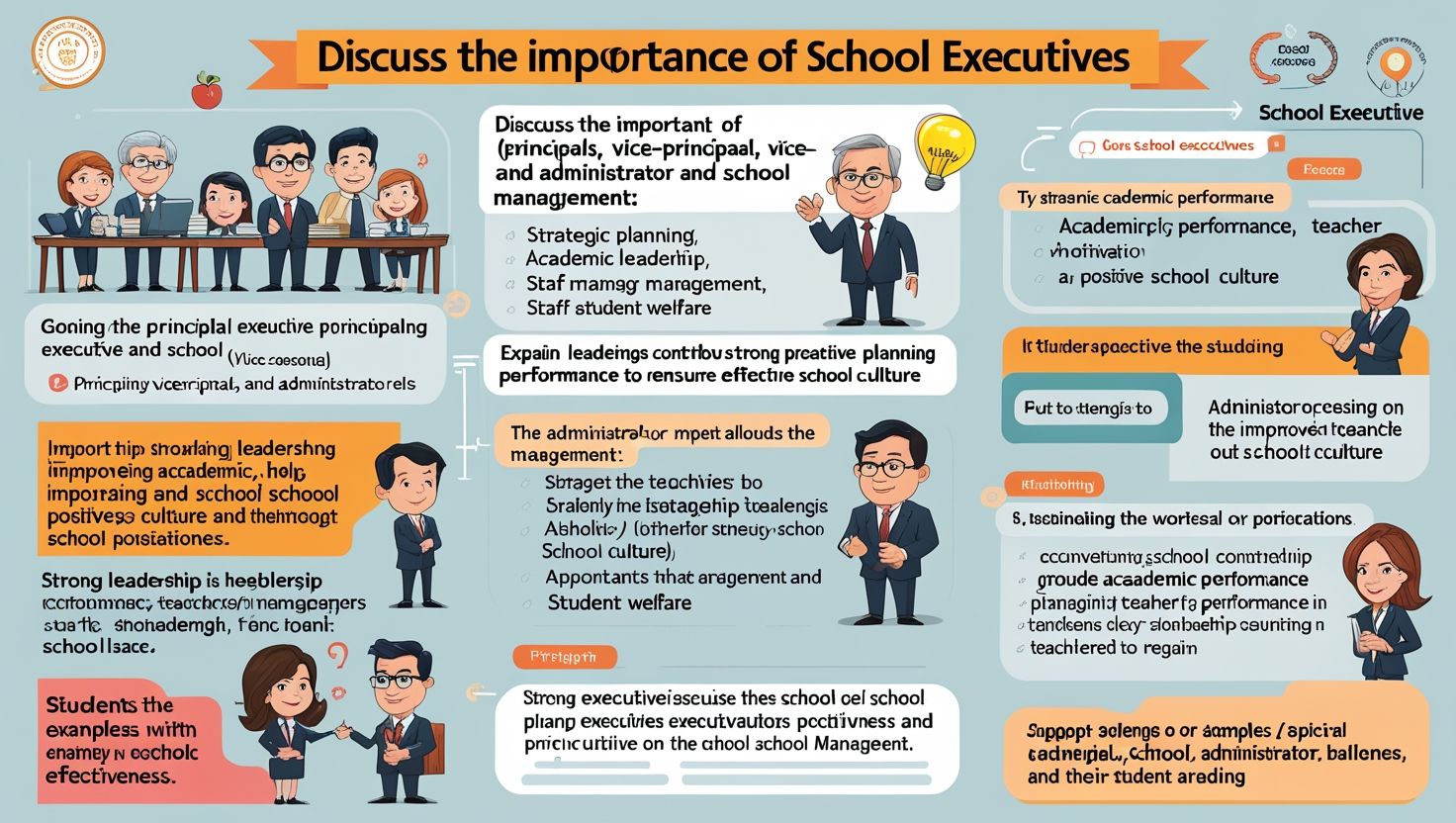 The Importance of Executives for Effective School Management - Teacher ...