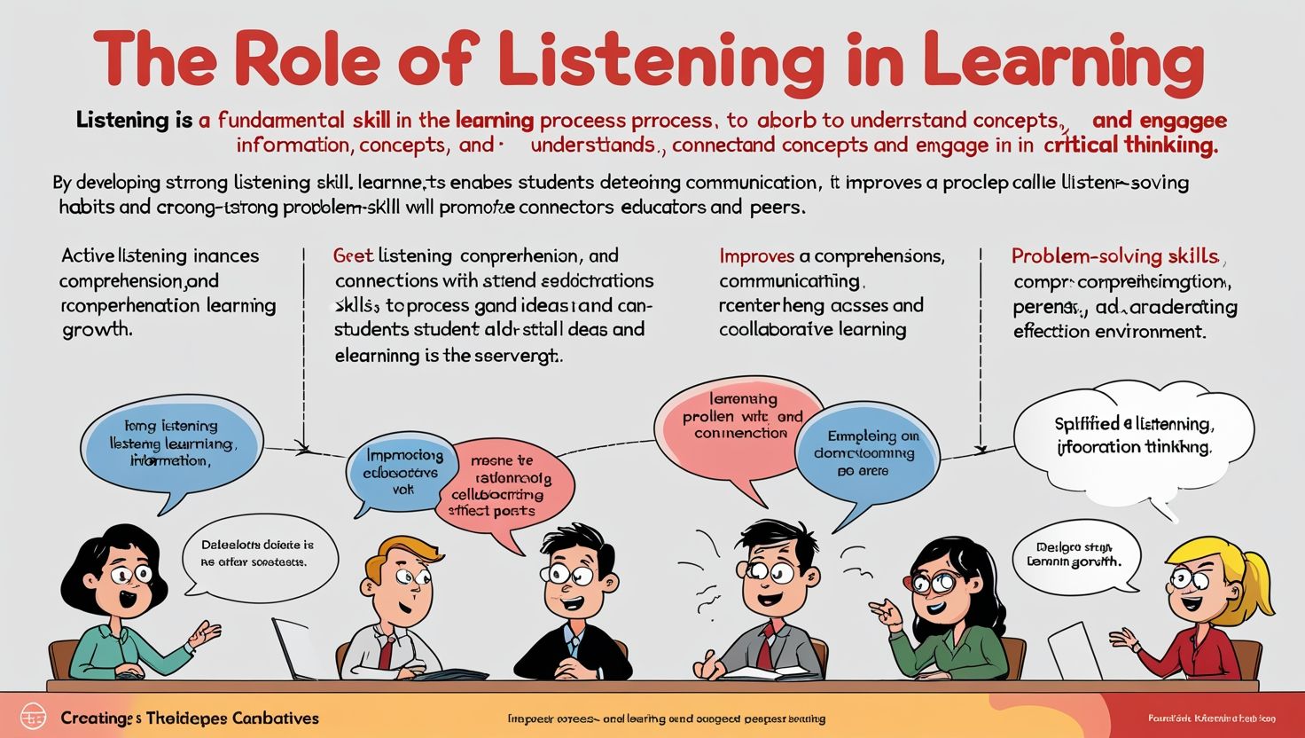 The Role of Listening for Learning - Teacher's Guide