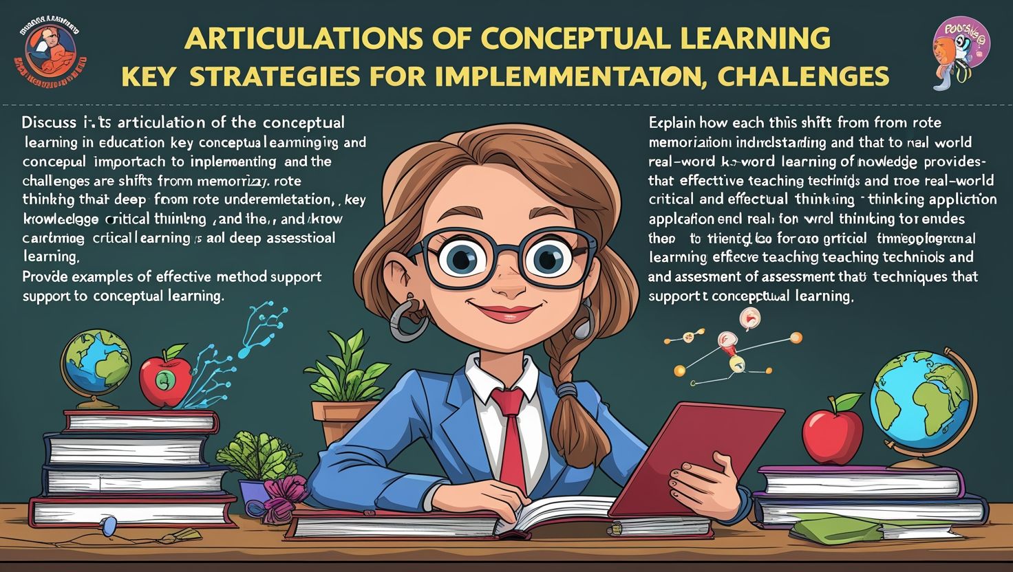 Articulation of Conceptual Learning in Education - Teacher's Guide