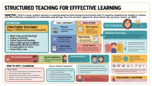 Structured Teaching for Effective Learning - Teacher's Guide